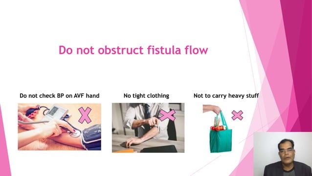 Care of AV Fistula (with explanation on download).pptx | First Aid ...