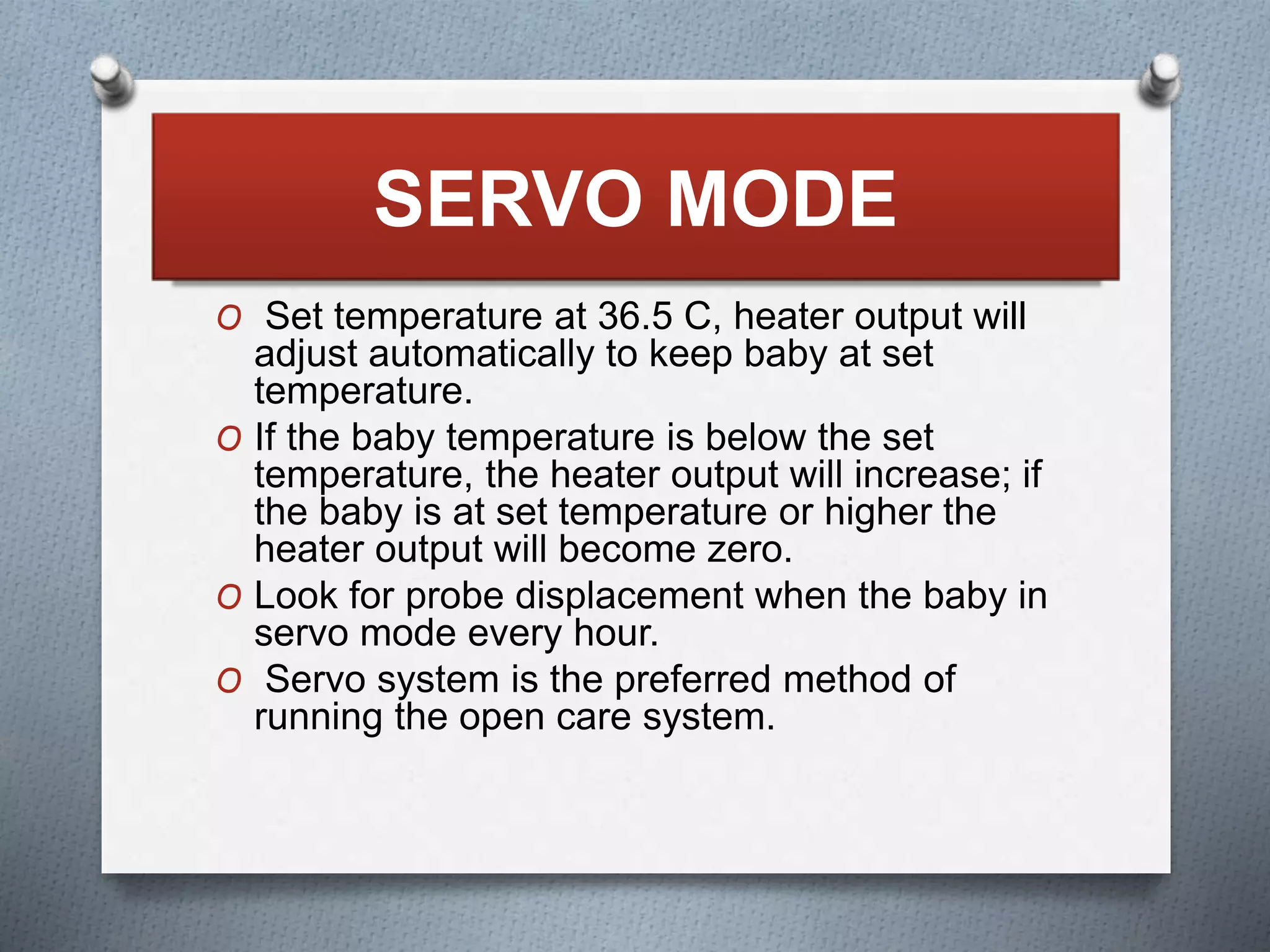 Care of baby under radiant warmer | PPTX