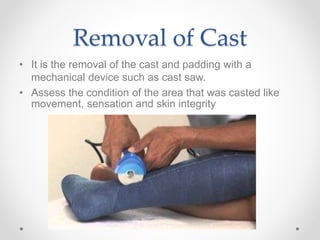Care of Bed ( Plaster cast & Traction)- ridden Patient.pptx