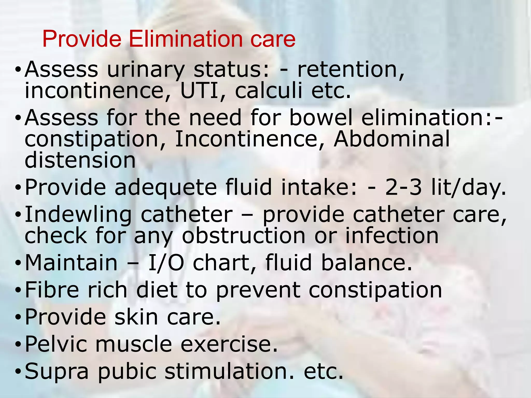 Care of bedridden patient | PPTX