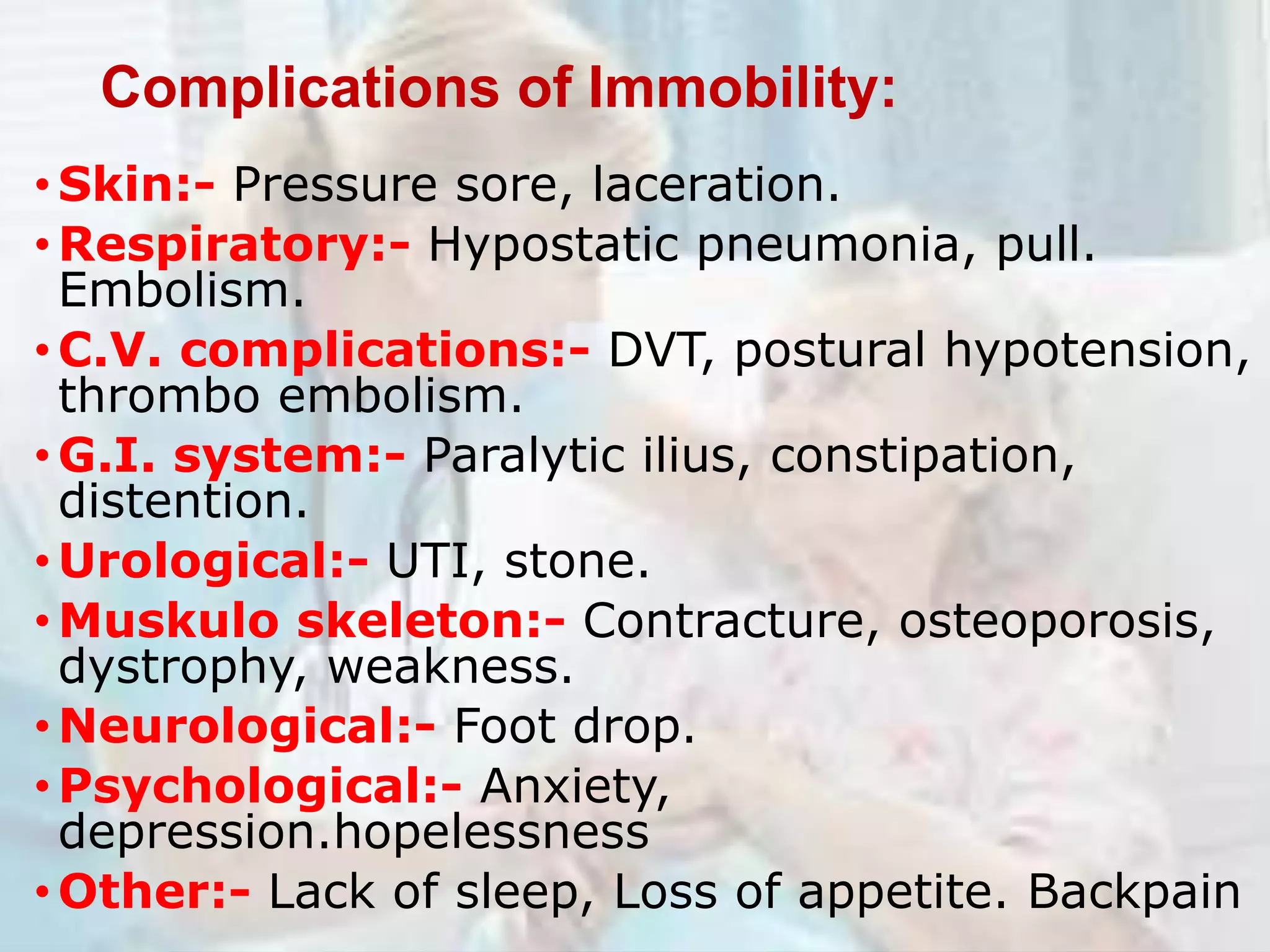 Care of bedridden patient | PPTX