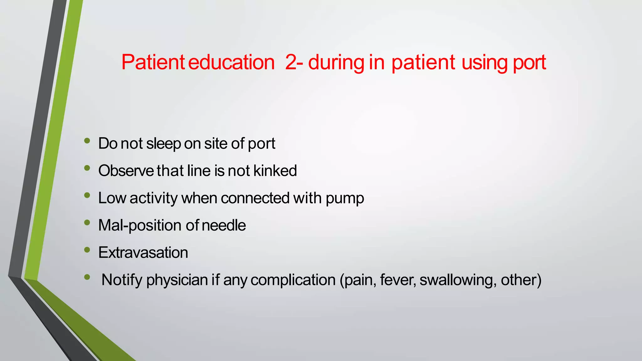 care of chemoport.pptx