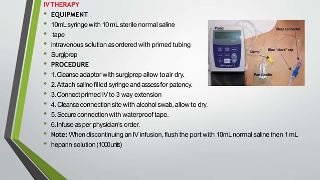 care of chemoport.pptx | Pharmaceutical Drugs | Medical Health