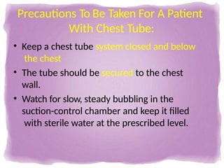 care of chest drainage and nursing manageement.pptx