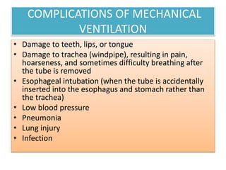 Care of child requiring long term ventilation | PPTX