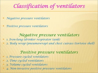 CARE OF CHILD UNDER MECHANICAL VENTILATORS.ppt