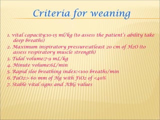 CARE OF CHILD UNDER MECHANICAL VENTILATORS.ppt