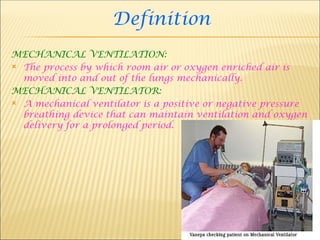 CARE OF CHILD UNDER MECHANICAL VENTILATORS.ppt