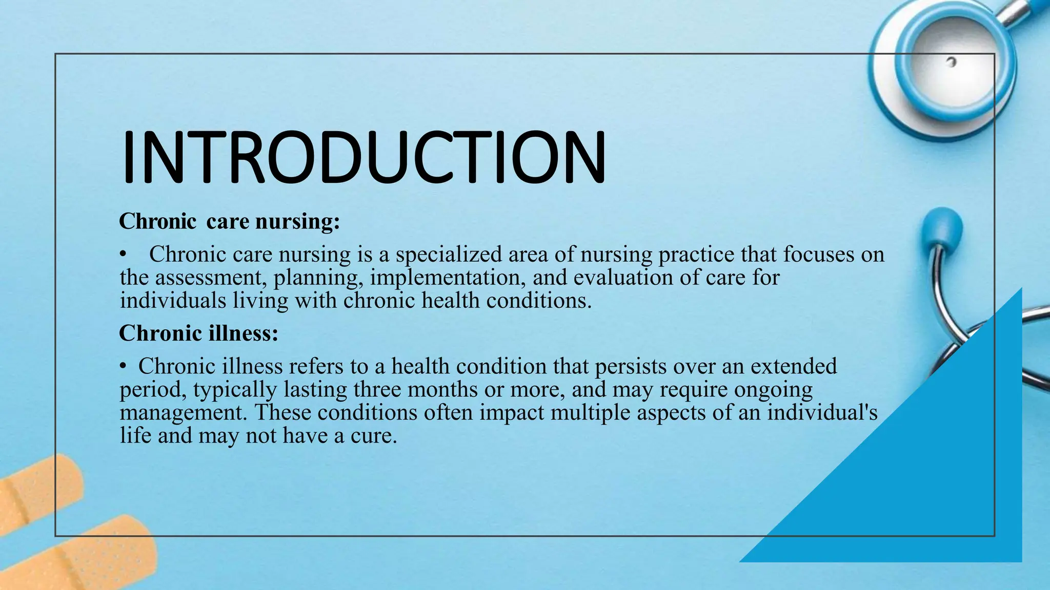 How to Care Chronic Illness? What is Chronic illness | PPTX