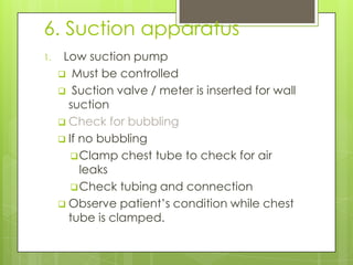 Care of client with chest tube | PPTX