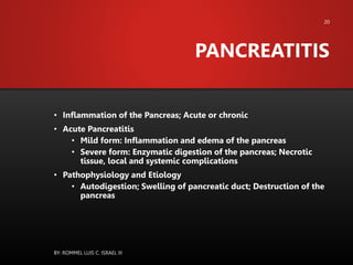 Care of Client With Liver and Pancreatic Disorder | PPTX
