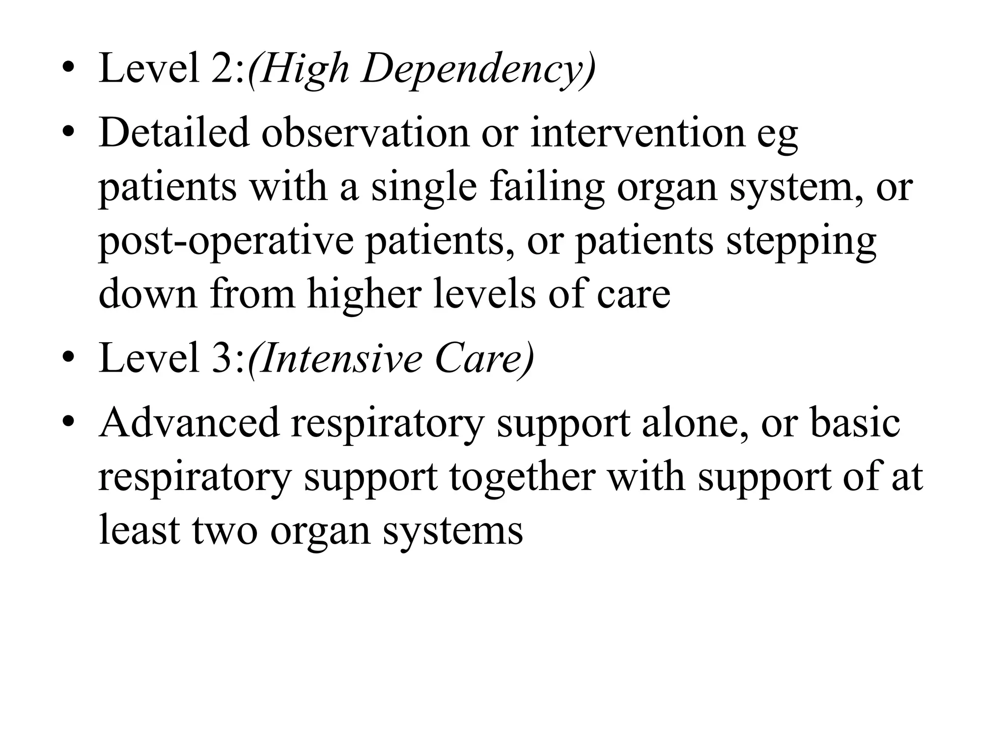 Care of critically ill patient | PPTX