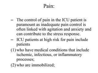 Care of critically ill patient | PPTX