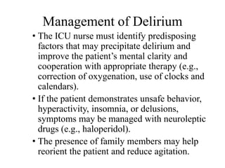 Care of critically ill patient | PPTX
