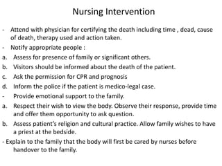 Care of Death.pptx lecture notes fo nurses | PPTX