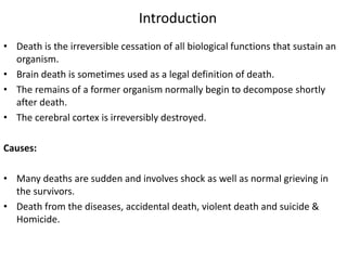 Care of Death.pptx lecture notes fo nurses | PPT