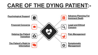 Care of dying and death | PPTX