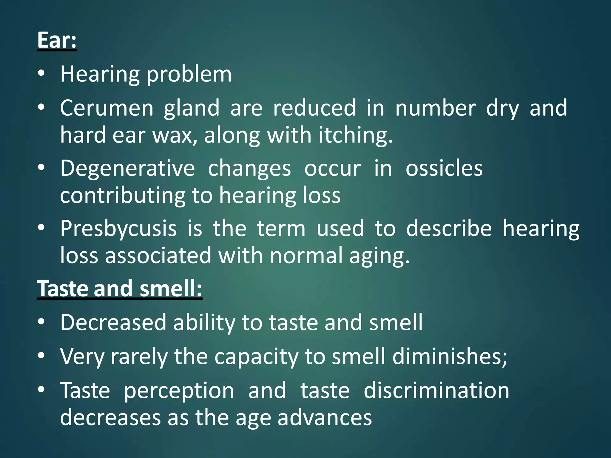 Care of elderly | PPTX