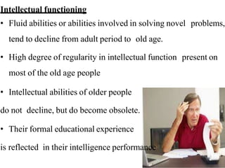 Care of Elderly - Medical Surgical Nursing | PPTX