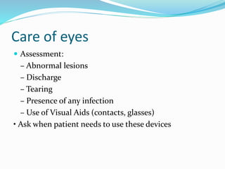 Care of Eyes , Ears and Nose.pptx