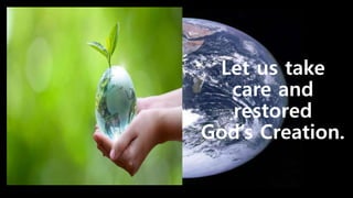 Care for God’s Creation | PPTX