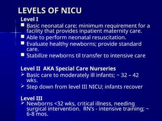 Advanced Care of HIGH RISK NEWBORN in LMICs .ppt