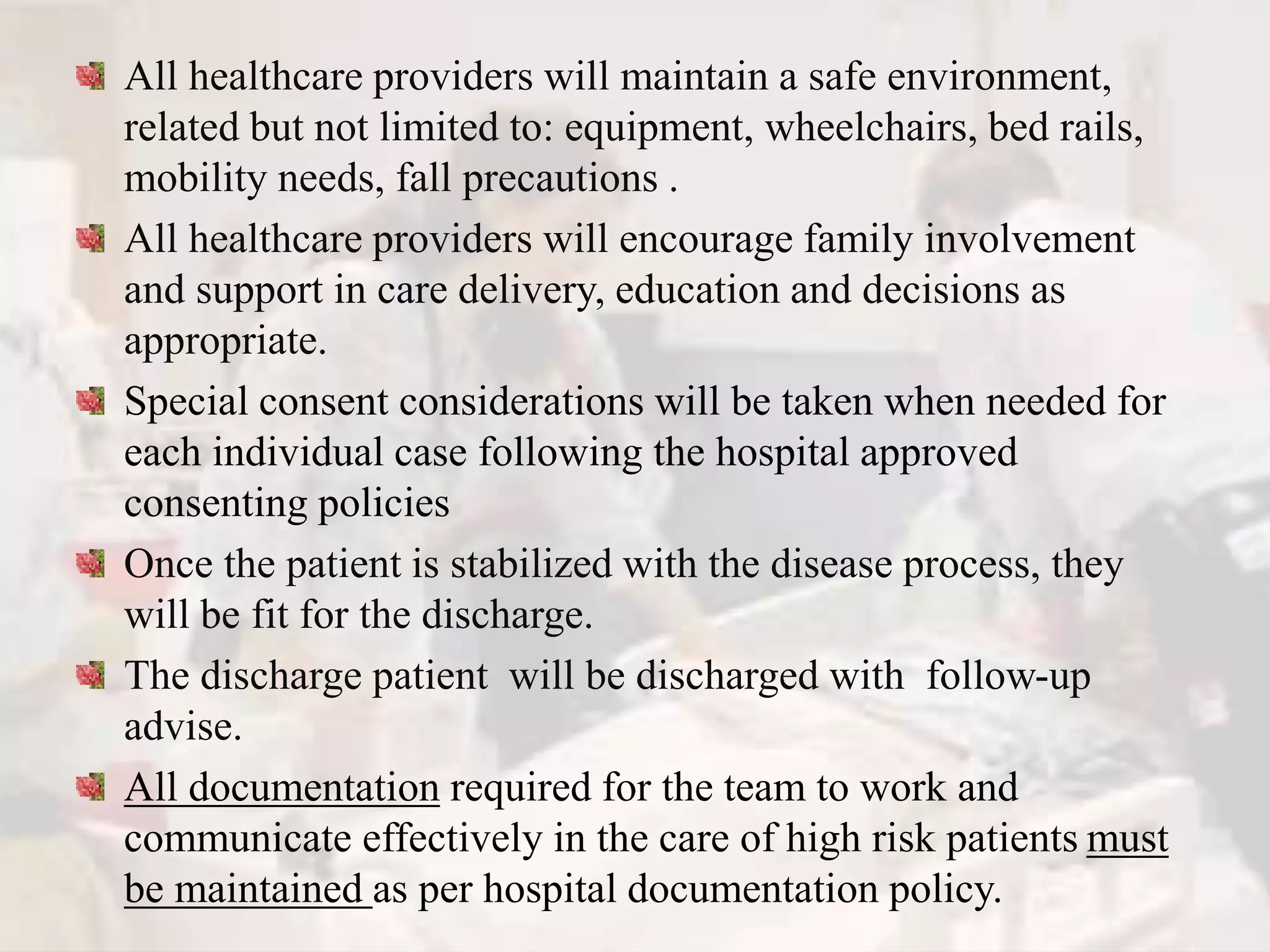 Care Of High Risk Patients Ppt Pptx