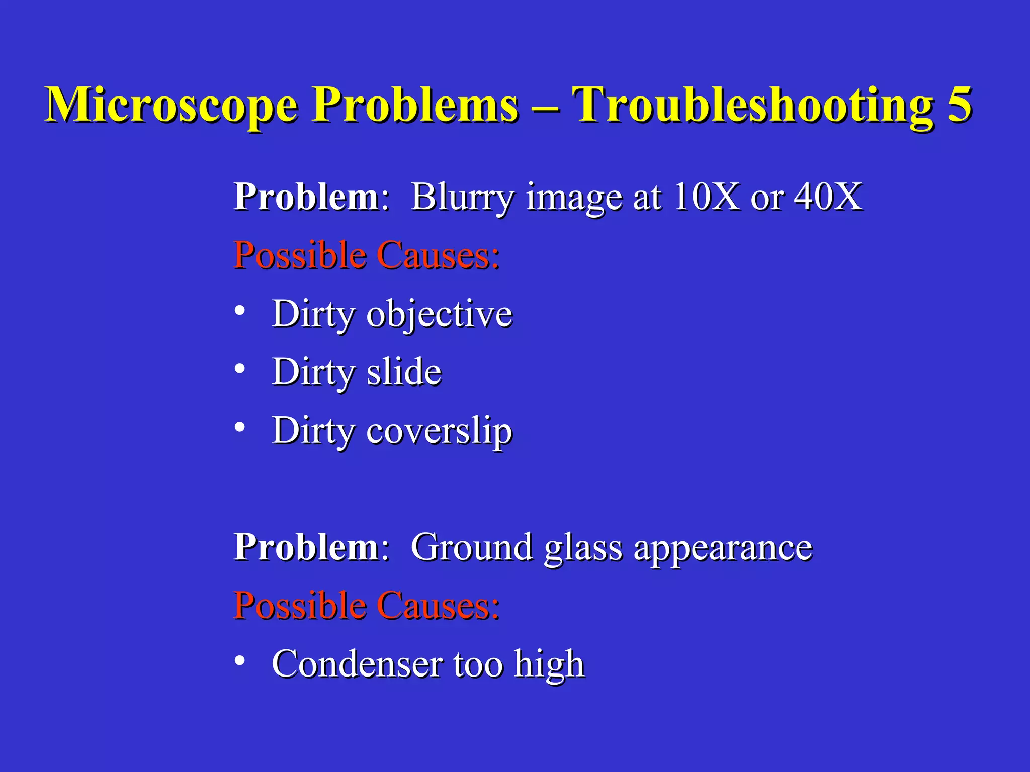 Care of microscope | PPT