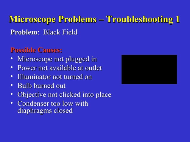 Care of microscope | PPT | Eye and Vision Conditions | Diseases and ...