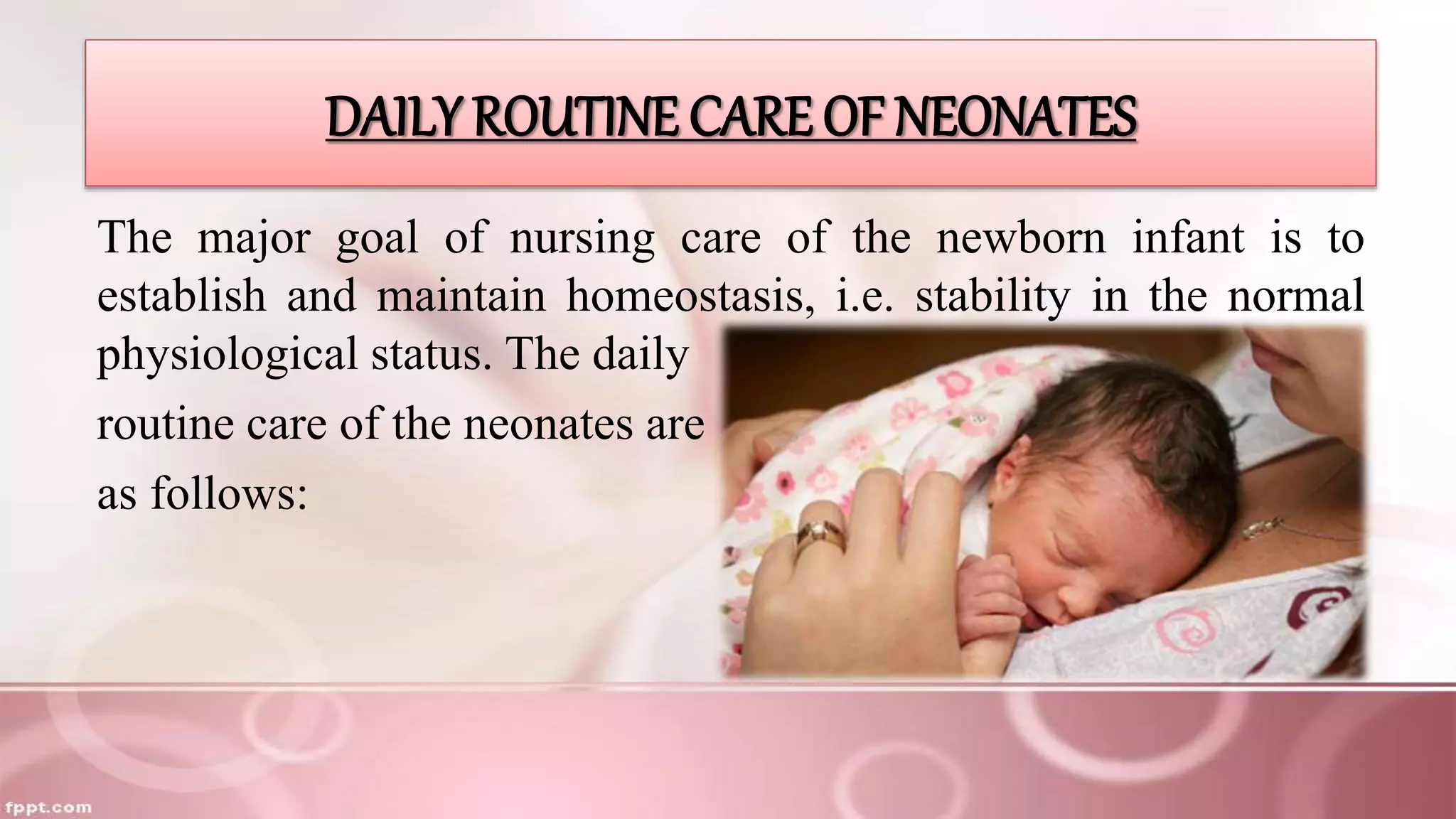 Care of newborn and family | PPTX | Pregnancy | Reproductive Health