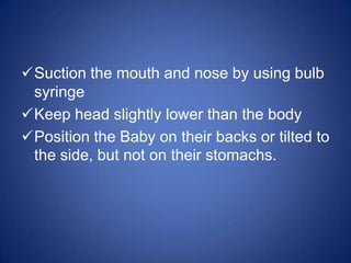 Essential care of newborn | PPTX