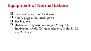 review for CARE OF NORMAL labour Hannah.pptx