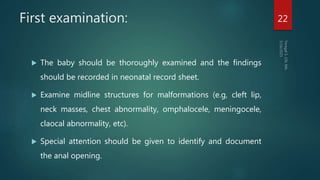Care of normal neonate | PPTX
