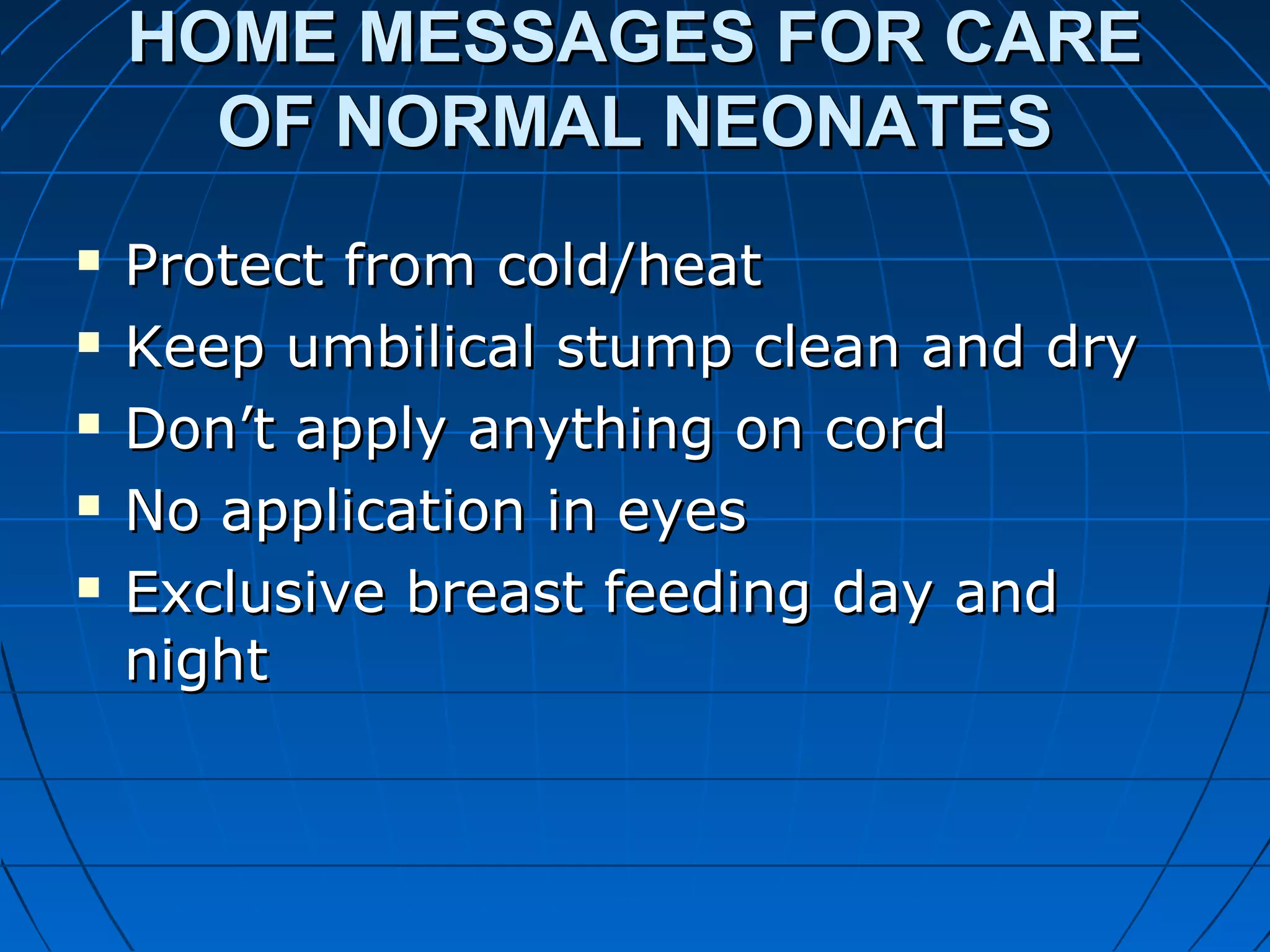 Care of normal new born baby | PPT