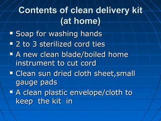 Care of normal new born baby | PPT