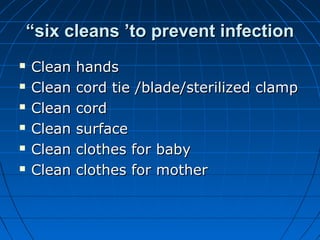 Care of normal new born baby | PPT