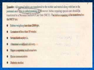 Care of normal new born baby | PPT