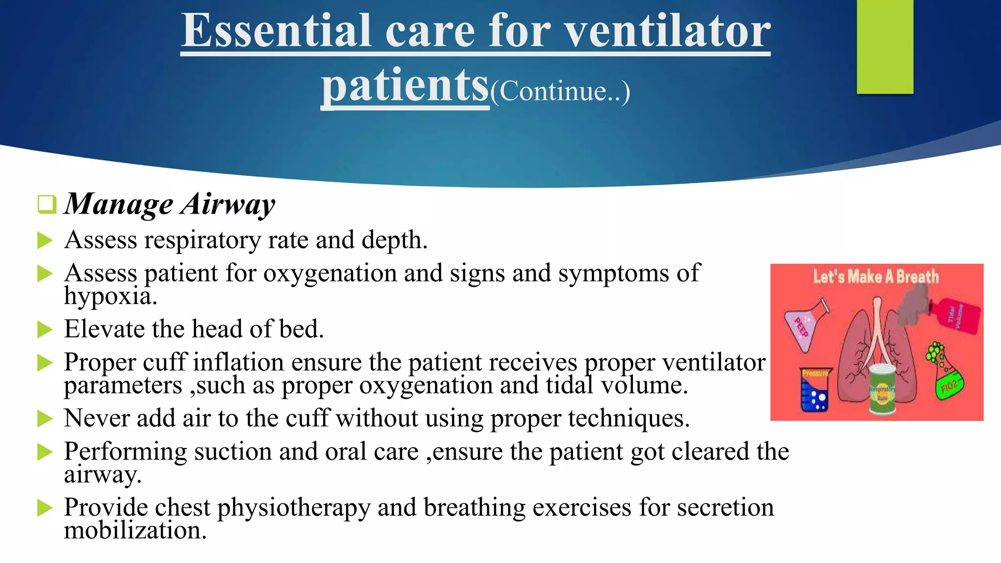 Care of patient on mechanical ventilator.pptx