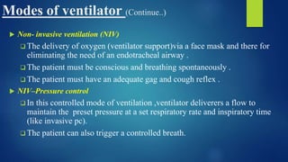 Care of patient on mechanical ventilator.pptx