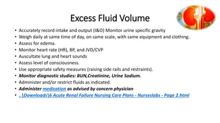 Care of patients with aki | PPTX