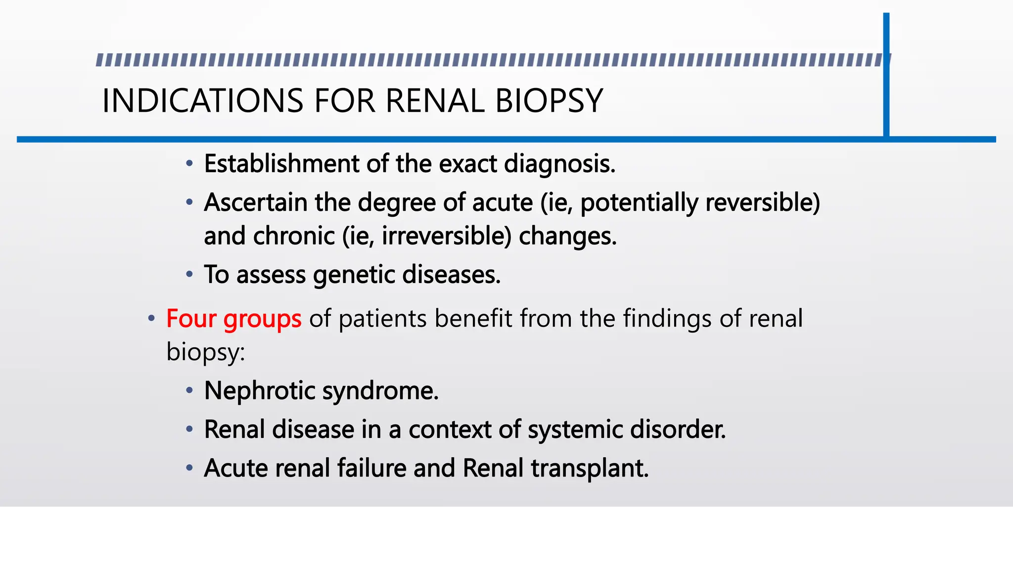 Care of patients with renal biopsy and IVPpptx | PPTX