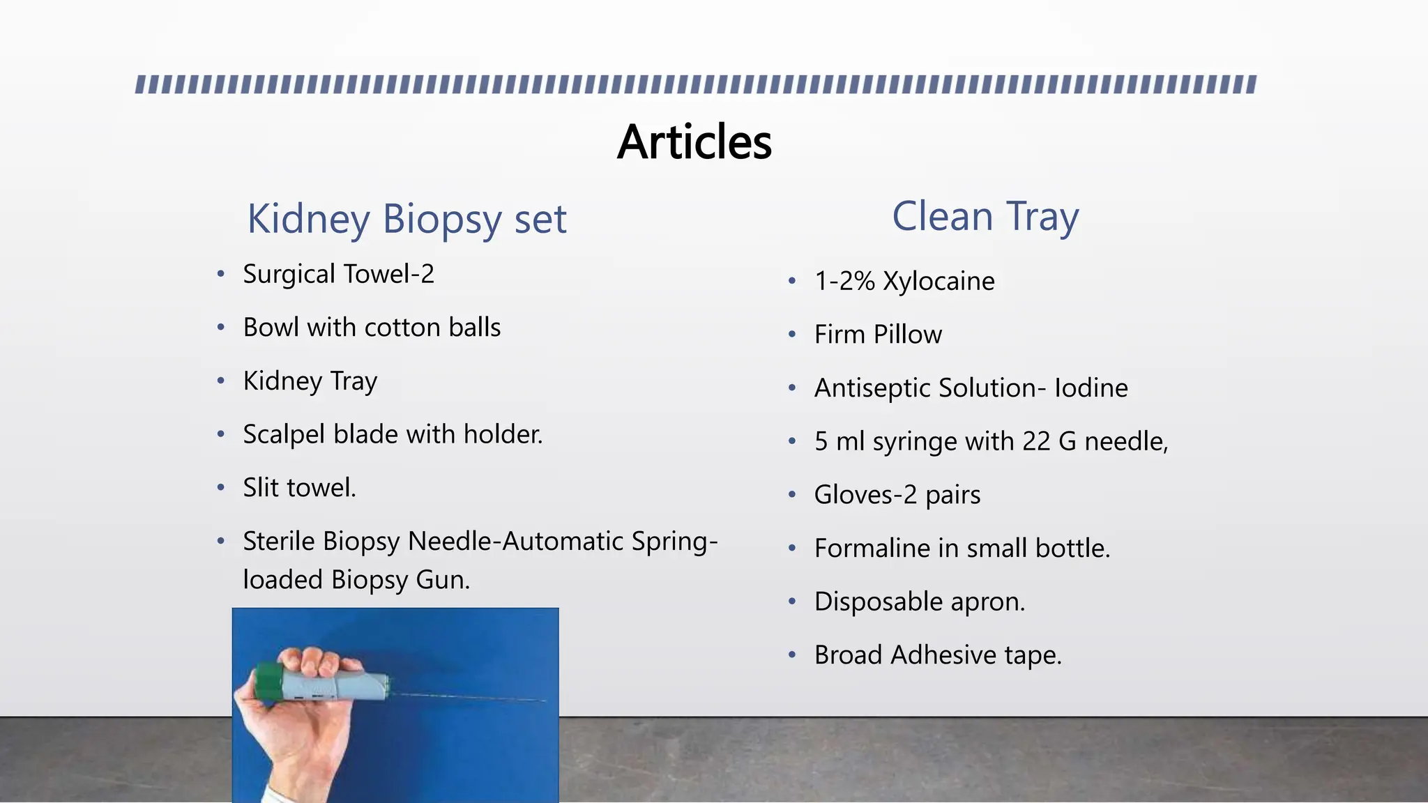 Care of patients with renal biopsy and IVPpptx | PPTX
