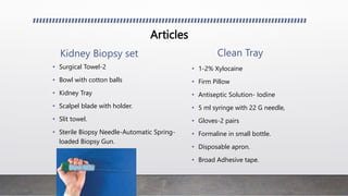 Care of patients with renal biopsy and IVPpptx | PPTX