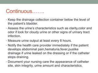Care of Patient With Drains and its nursing management.pptx