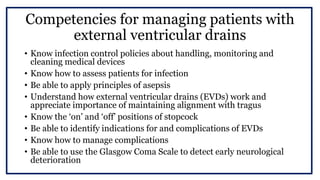 Care of patient with external ventricular drain | PPTX