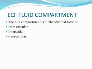 Care of patient with fluids and electroluytes | PPTX