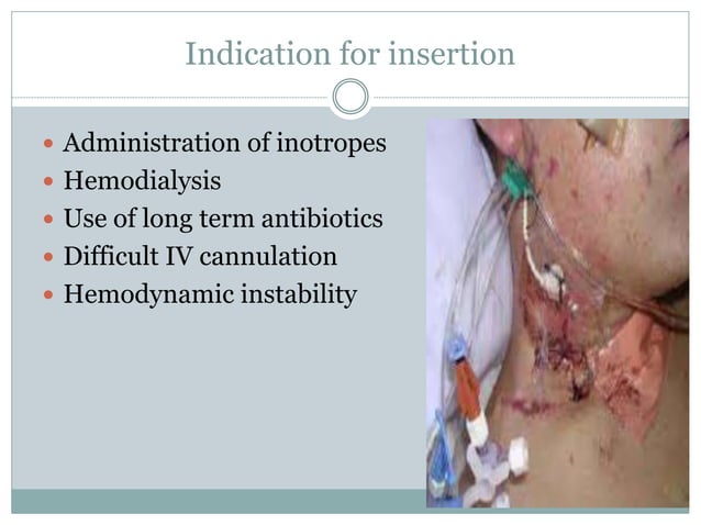 Care of patient with PICC line and central.pptx | First Aid | Injuries