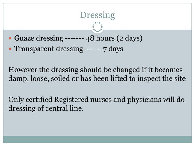 Care of patient with PICC line and central.pptx | First Aid | Injuries