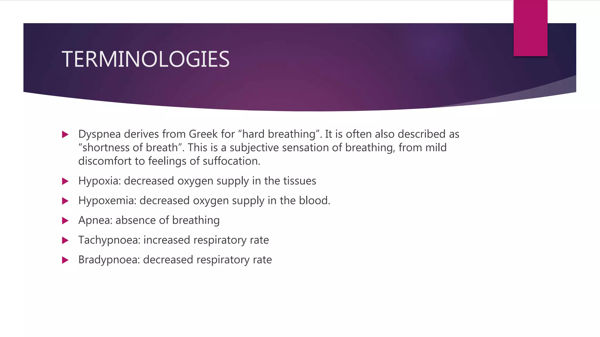 Care of patient with respiratory problems | PPTX