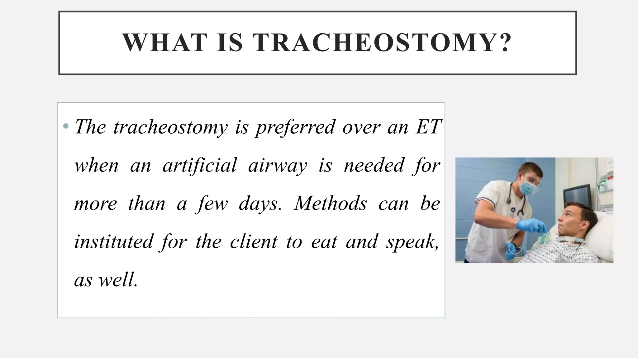 Care of patient with tracheostomy | PPTX